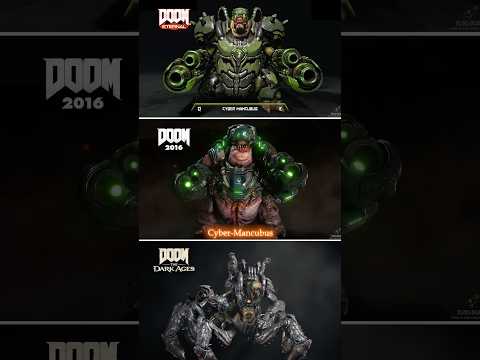 DOOM The Dark Ages, DOOM Eternal, and DOOM (2016) All Demons Compared