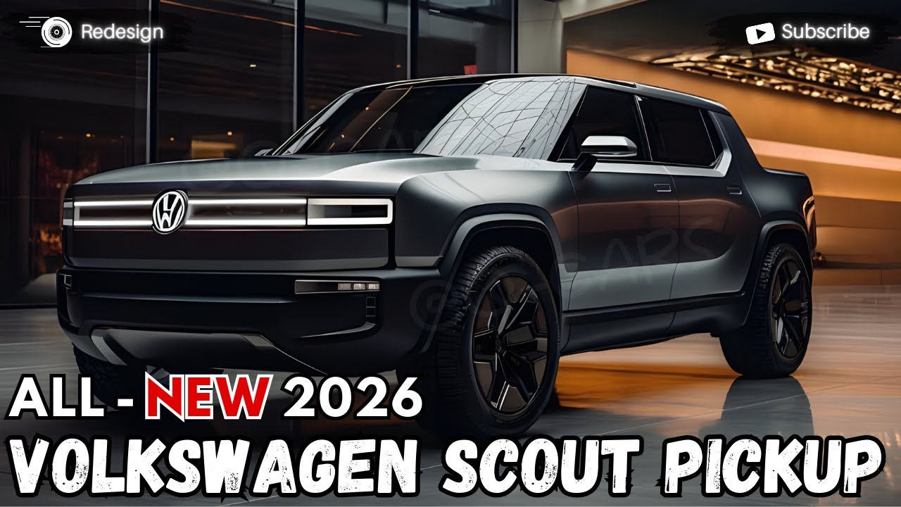 2025 VW Scout EV Truck Teaser Confirms Summer Release, Here's a CGI to Go Along - autoevolution