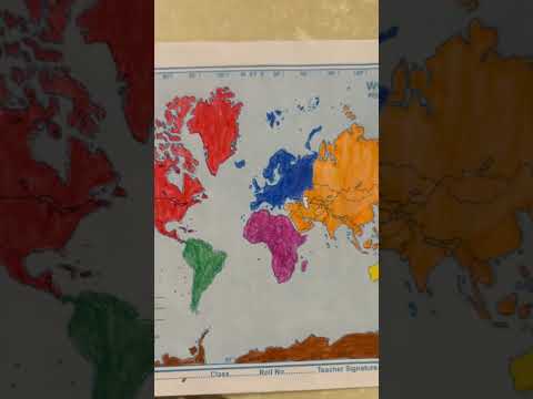 World map colouring # transition #colour#world map