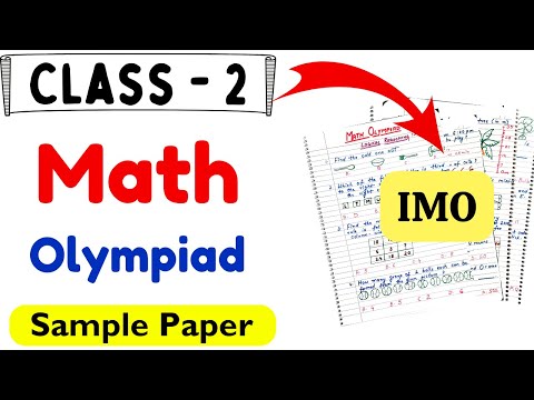 Maths Olympiad for Class 2 | Olympiad Exam for Class 2| Math Olympiad Sample Paper | IMO for Class 2