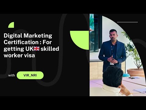 UK🇬🇧 skilled worker Visa (Tier-2) Sponsorship for Digital Marketing Students
