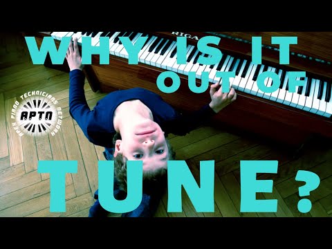 Why does a piano go out of tune?