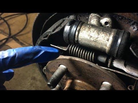 How To Remove & Replace Wheel Cylinder Rear Brake Toyota Prius | Bleed Air Fluid & Unique Challenges