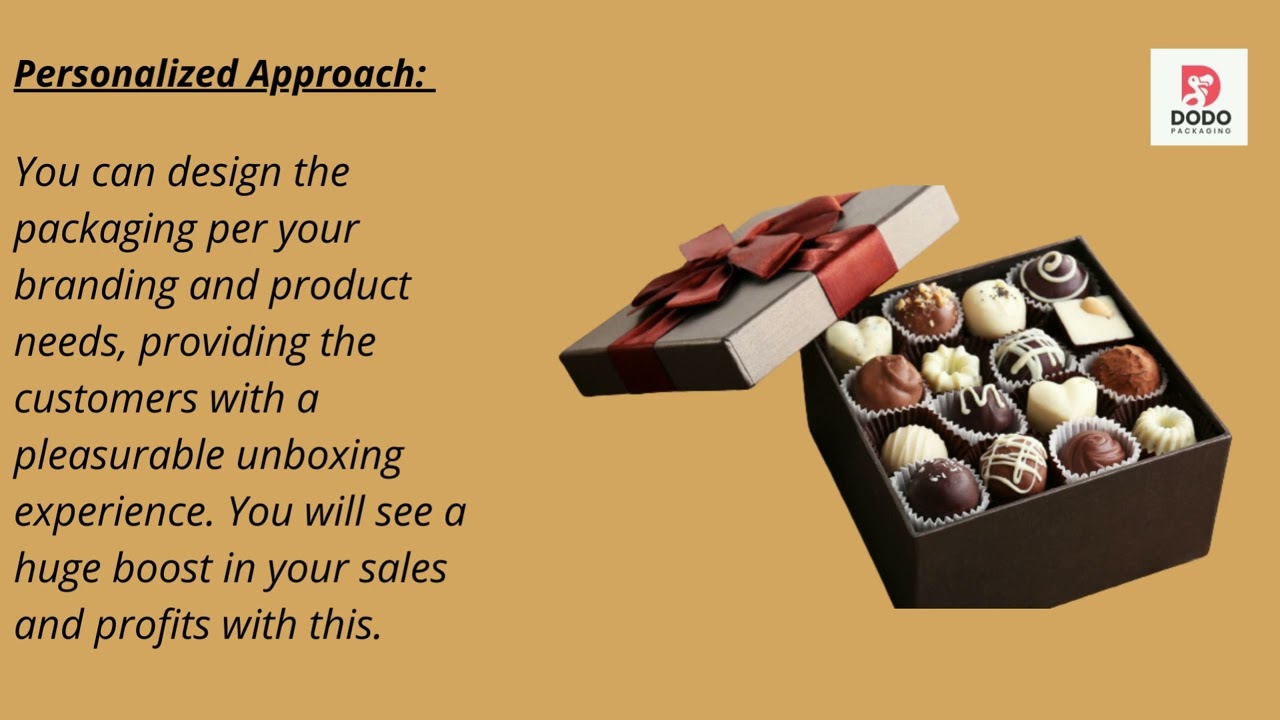 Innovative Custom Chocolate Boxes | Custom Packaging