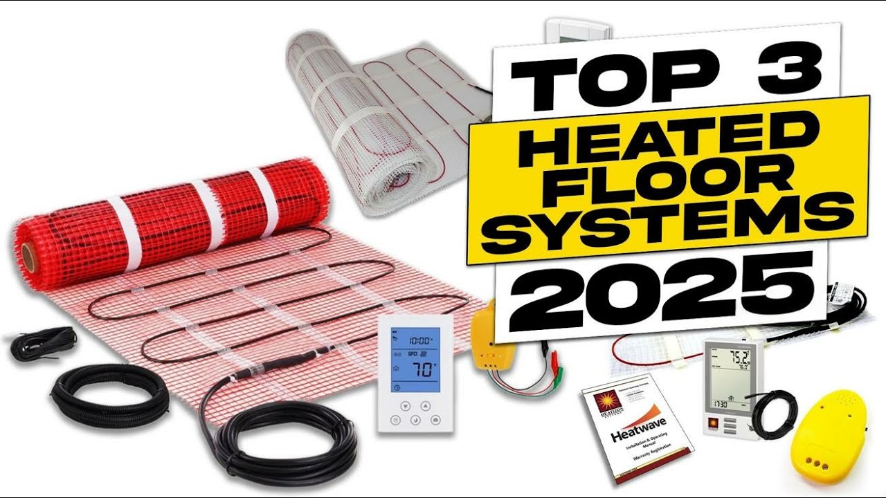 Top 3 BEST Heated Floor System