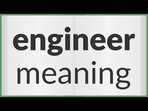 Engineer | meaning of Engineer