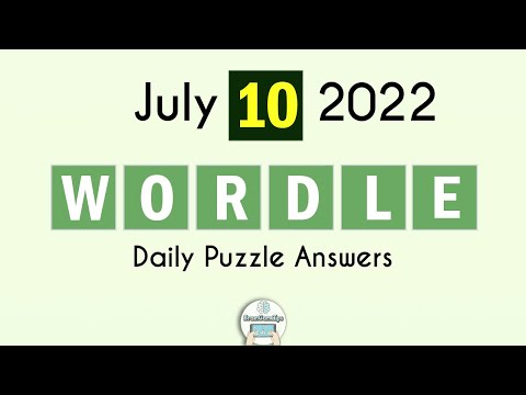 Wordle July 10 2022 Today Answer