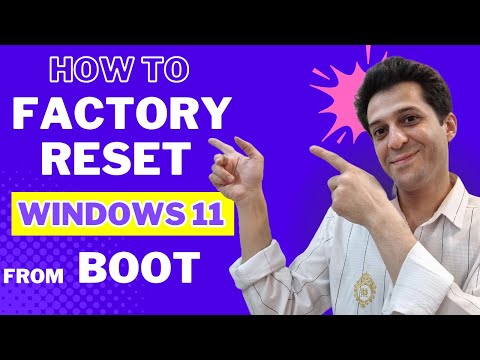 How to Factory Reset Windows 11 From Boot