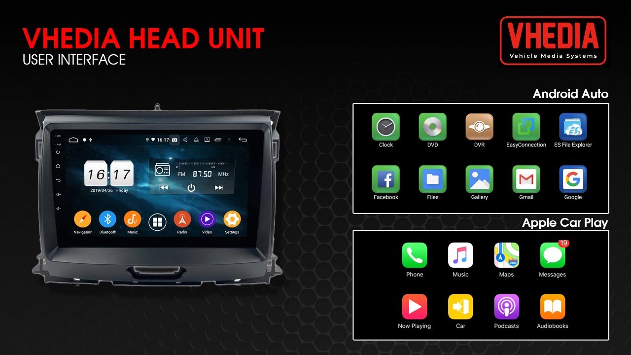 Nissan Navara Head Unit D40 2007 – 2015 - VHEDIA