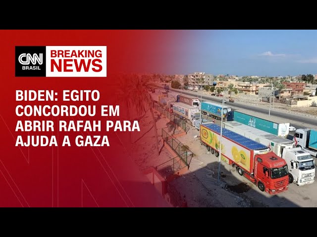 Presidente do Egito concordou em abrir passagem de Rafah para 20 ...