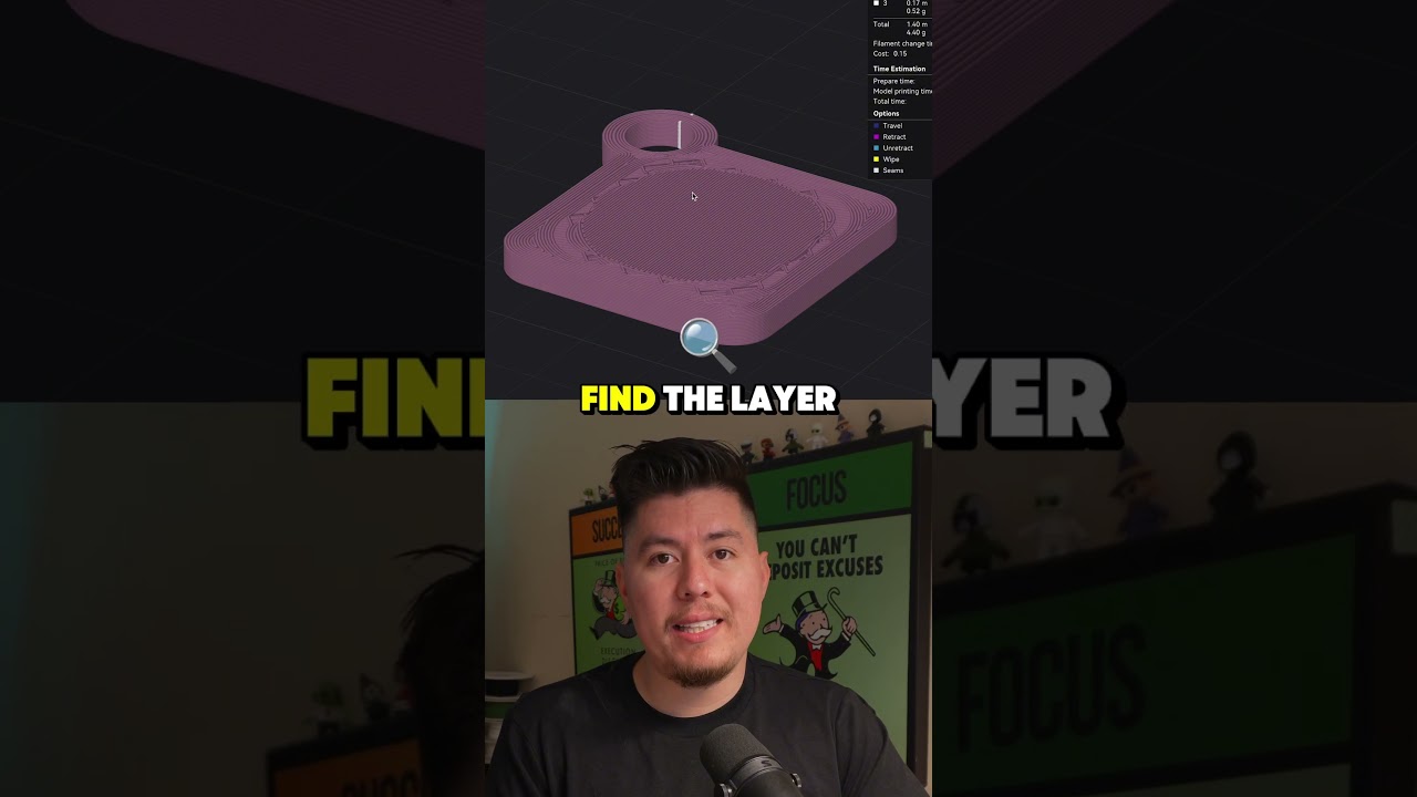 How to Create 3D Printable NFC Tags #shorts #3dprinting #fusion360 #bambustudio