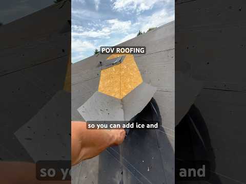 pulling out valleys #tricks #smart #construction #roofing #roofer #roof #holstonroofing #shingles