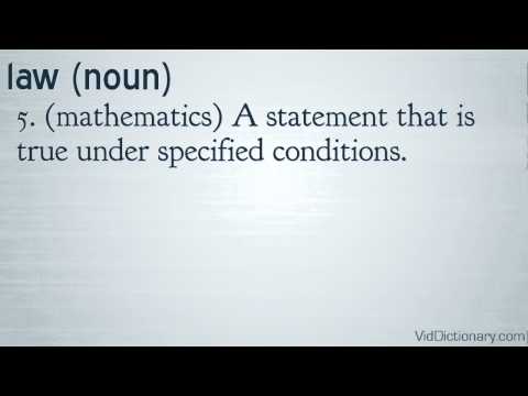 law - definition