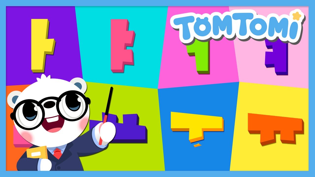 Korean Vowel Song🎵 | Let's Learn Korean! | Korean Alphabet Song | Hangeul | Kids Song | TOMTOMI