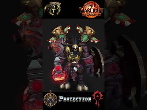 Prot Warrior Transmog - The War Within #worldofwarcraft