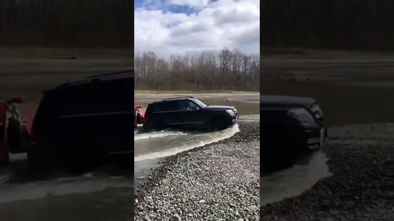 2015 Mercedes glk250 river crossing