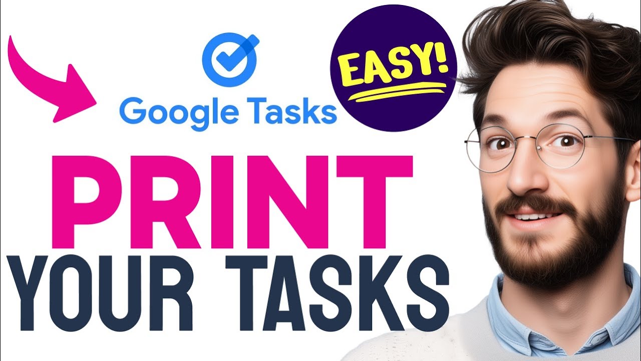 How to PRINT Google Tasks (Step by Step)