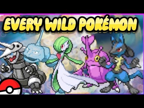 EVERY WILD POKÉMON LOCATION IN POKÉMON BRICK BRONZE