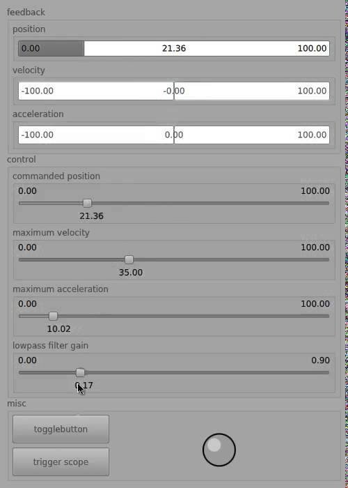 QtQuickVcp echo test