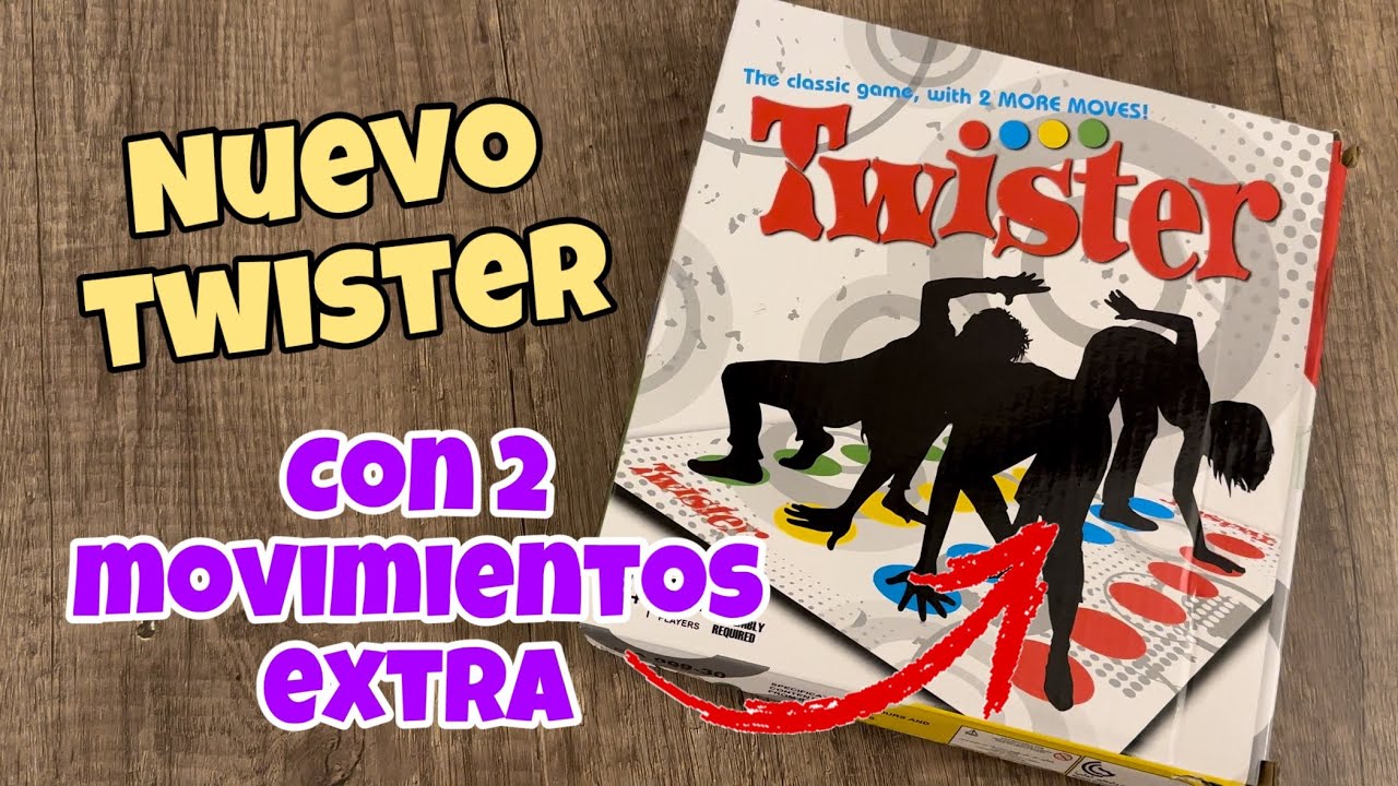 Como jugar Twister, con 2 movimientos nuevos!  / nuevo juego de twister / juegos de mesa en familia