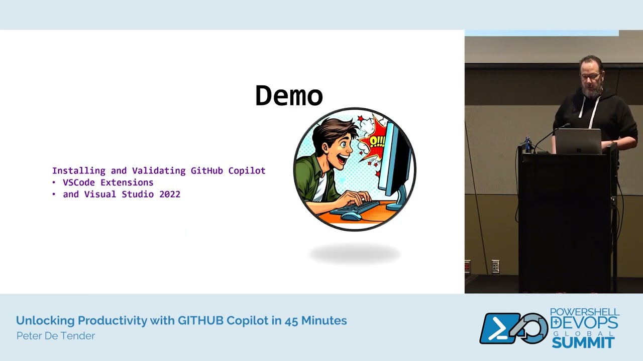 Unlocking Productivity with GITHUB Copilot in 45 Minutes by Peter De Tender