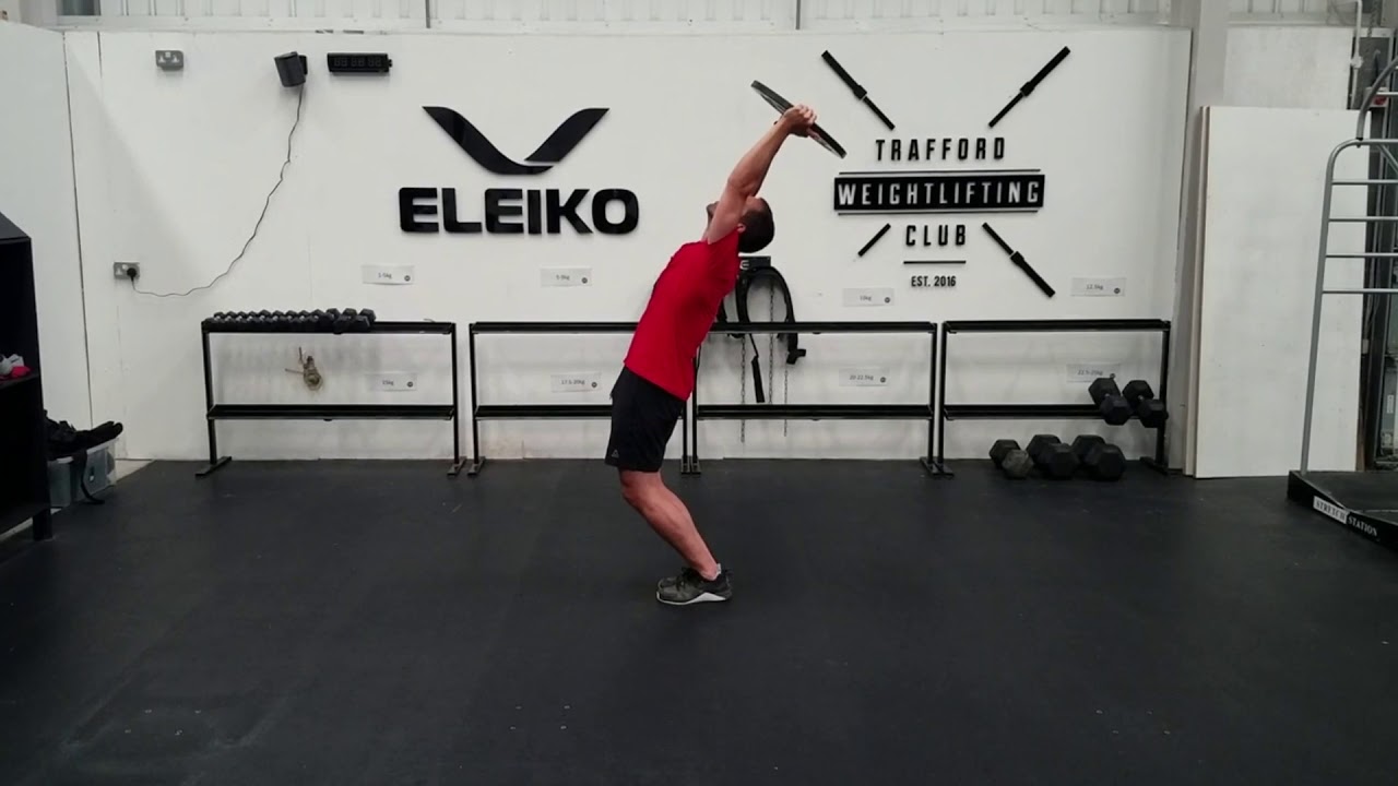 Overhead plate glide hold