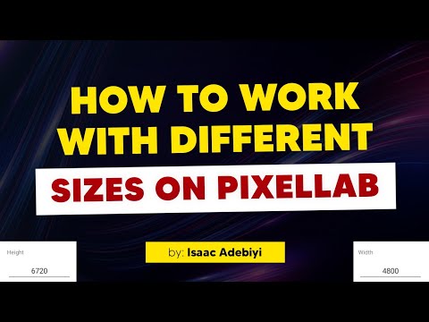 How To Work With Different Sizes On PixelLab