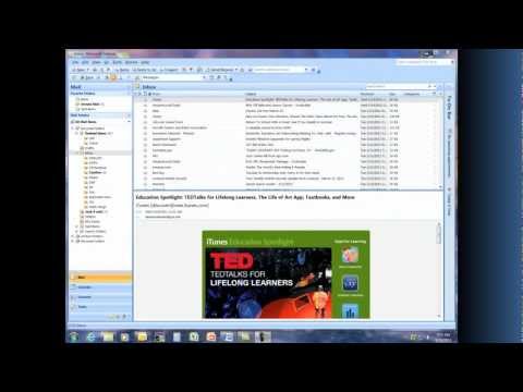 Adding an Email Signature with Picture in Outlook