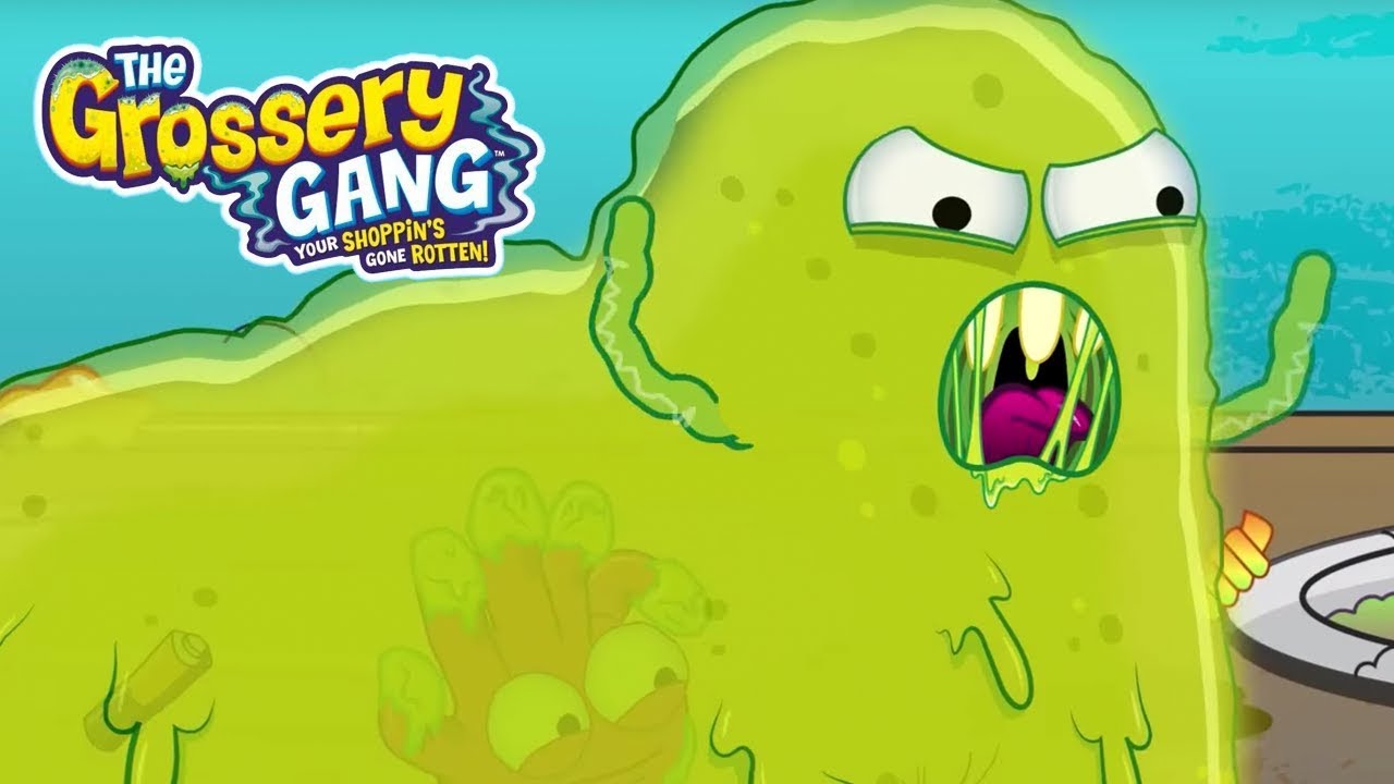 Grossery Gang Cartoon | RUNAWAY SNOT SLIME | Cartoons for Children