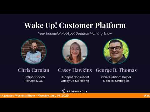 HubSpot Updates - 7/14/1015