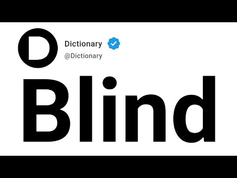 Blind Meaning In Bengali