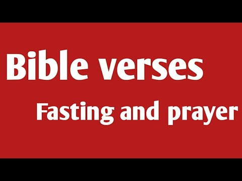 Hearttouching Bible Verses / Fasting and prayer/Bible quotes