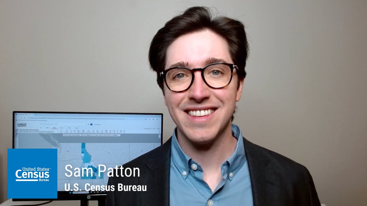 Touring the Mapping Features on data.census.gov
