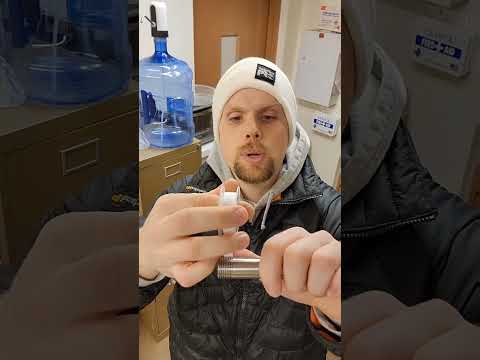 How to roll teflon tape on a pipe #plumbing #howto #tips
