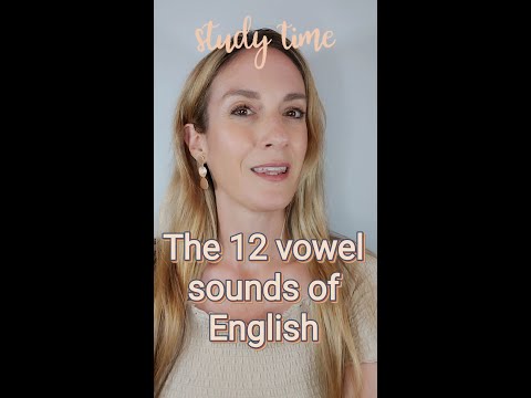 โก๏ธThe 12 Vowel Sounds of English ๐ค๐ฌ #shorts #learnenglish #pronunciation