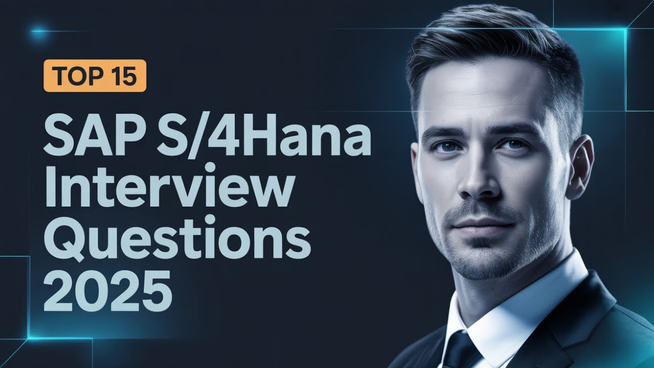 SAP S4HANA Interview Questions and Answers | SAP S/4HANA Interview Questions 2025 | Mock Interviews