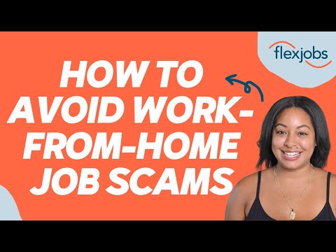 How to Avoid Work-from-Home Job Scams