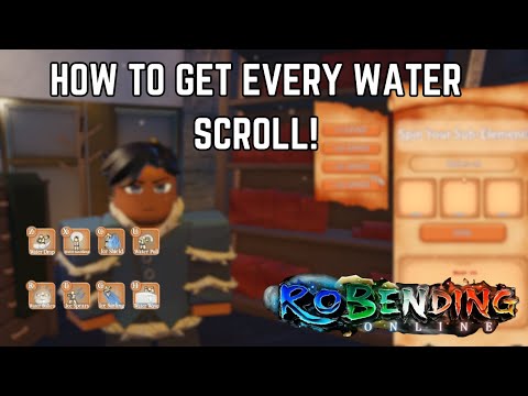 RoBending | Every Water Scroll Location!
