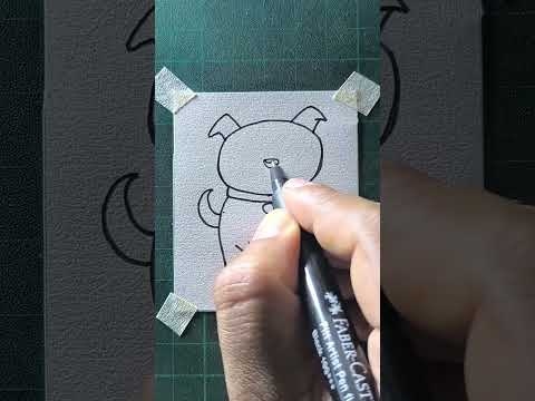 easy dog drawing