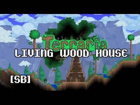 Steam Community :: Video :: [SPEEDBUILD] Terraria - Living Wood House ...