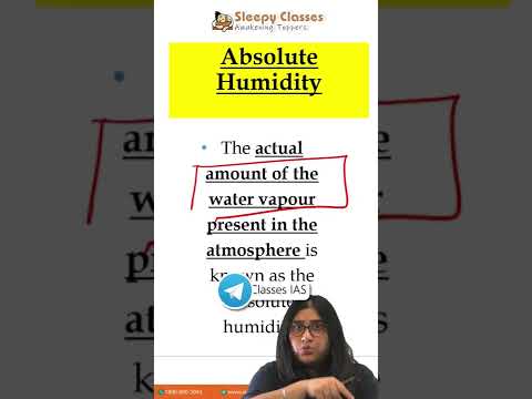 Absolute vs Relative Humidity - What's the difference?