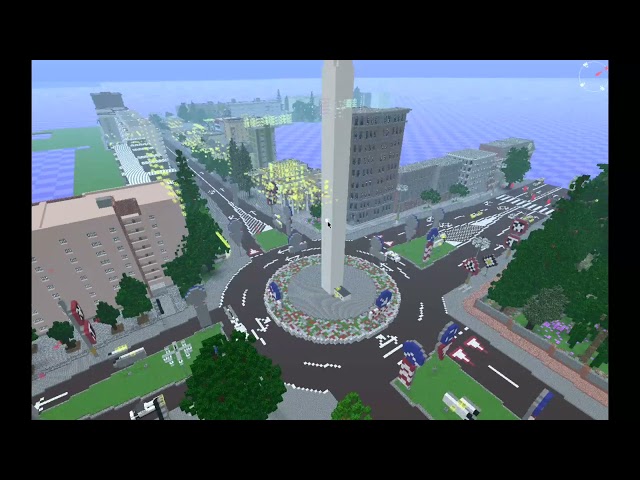 Diorama Urban Area High Residence by Anderbest Minecraft Map