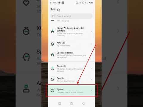 Infinix Mobile Sensor ON/OFF #shorts
