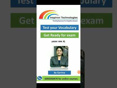 Dissension Hindi Meaning| Objective Questions of Synonyms and Antonyms for Competitive ExamsbyGarima
