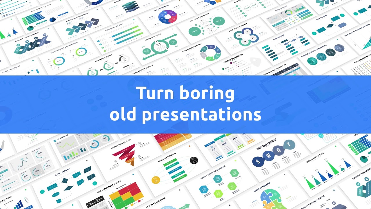 Improve your presentations without graphics skills