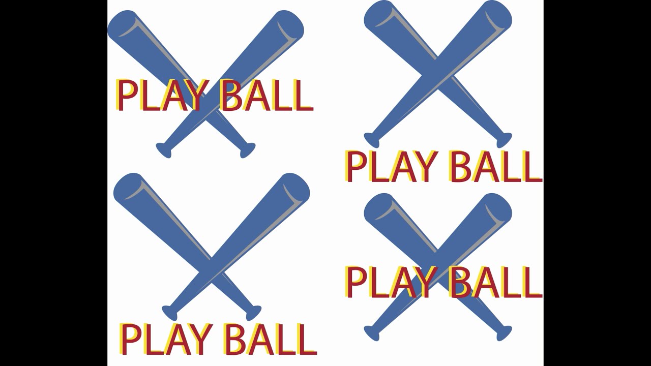 Baseball bat Tutorial (adobe Illustrator)