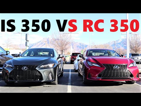 2021 Lexus IS 350 F Sport Vs 2021 Lexus RC 350 F Sport: Is The RC Irrelevant Now???
