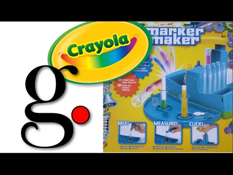 Crayola Marker Maker – Gabriels Channel