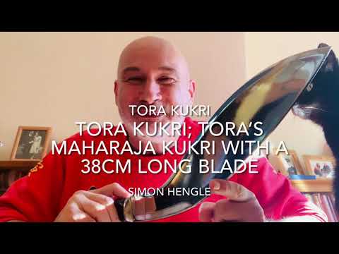 Tora Kukri New; Maharaja Kukri with a 38cm long blade
