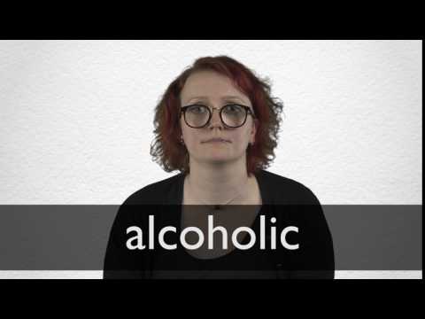 How to pronounce ALCOHOLIC in British English